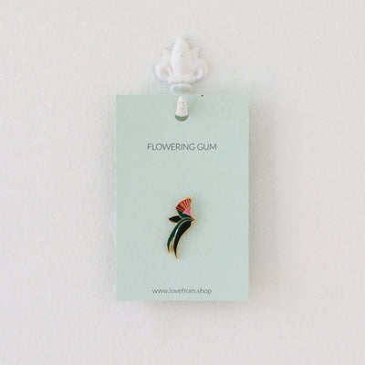 Enamel Pin - Flowering Gum – LOVE FROM SHOP